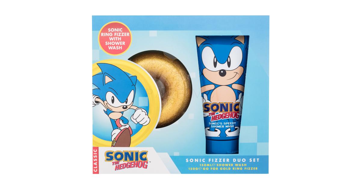 Sonic The Hedgehog Bath Fizzer Duo Set Geschenkset Badebombe 150 g ...